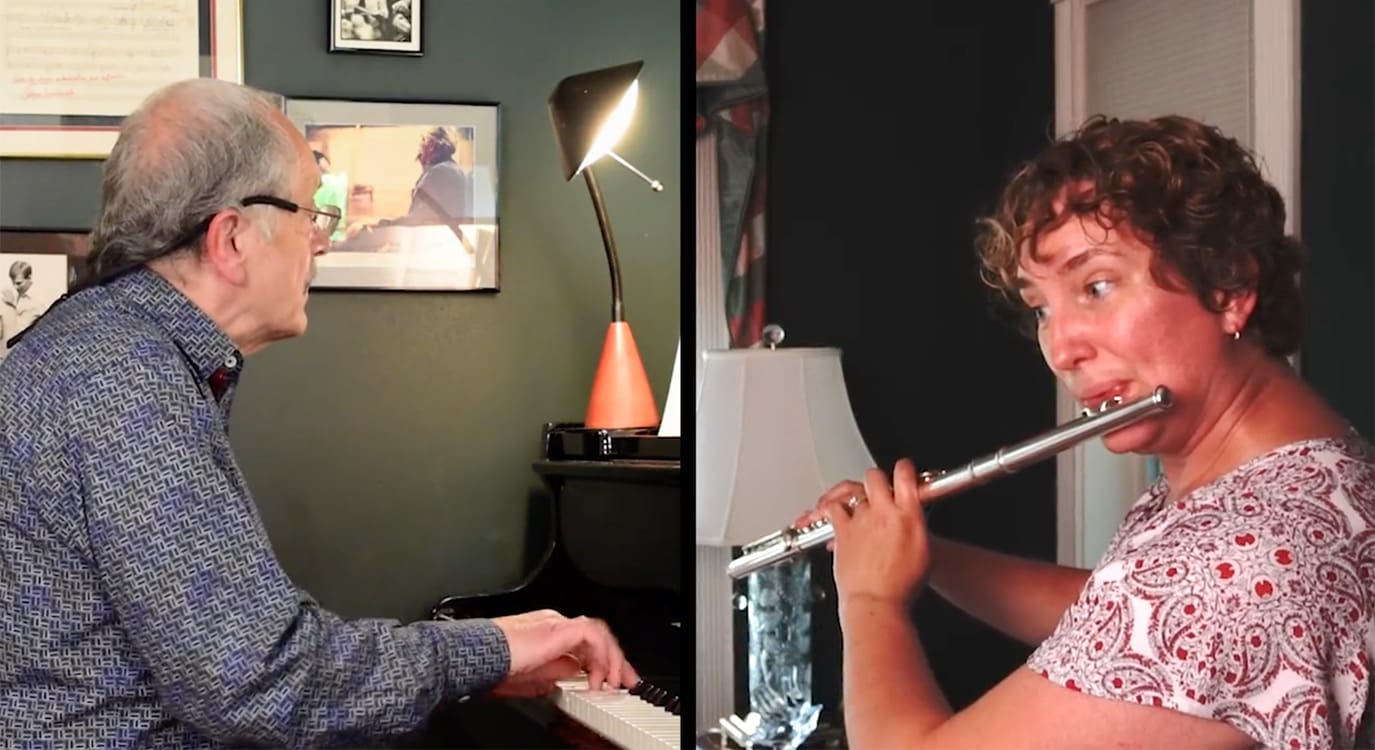 WATCH: John DeMain & Casey Oelkers: Scherzino - Joachim Andersen - The ...